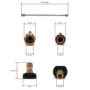 Complete SPRAY KIT Replacement for Honda Excell & Troybilt Power Pressure Washer