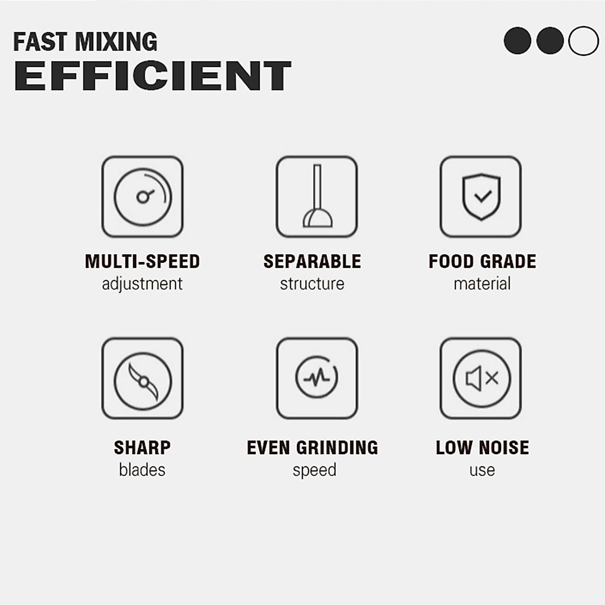 Milk Frother Handheld, Electric Whisk Frother, Food Blender Immersion Hand Mixer, Powerful Mixer Grinder, Stick Mixer Hand Held Blender With Easy Control Grip, Portable Food Processor