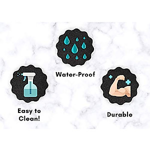 Polar Whale 2 Lotion and Body Spray Stand Organizers Tray Washable Waterproof Insert for Home Bathroom Bedroom Office 6 x 9.75 x 2 Inches 10 Slots Black 2pc Pair Set