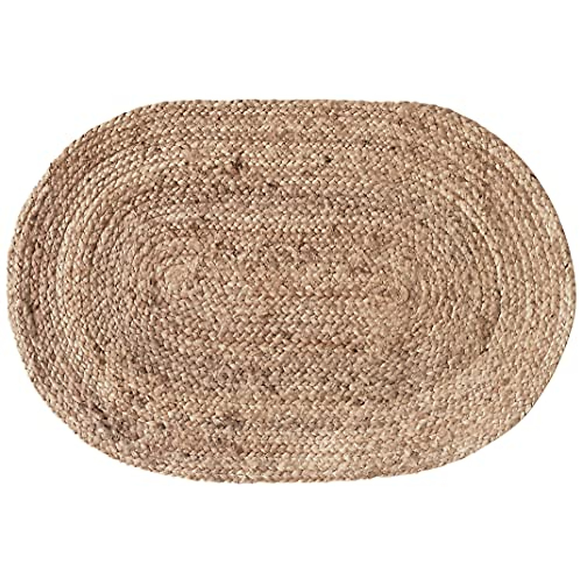 LR Resources Jute LR50135-NAT2030 Natural Rectangle 2 X 3 ft Indoor Area Rug, 2' x 3',