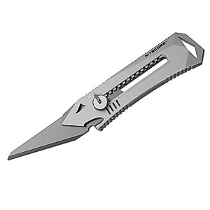 Nitecore NTK10 Titanium Utility Knife with Bottle Opener & Emergency Glass Breaker