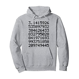 3.14 Pi Day Number Math Geek Teachers Graphing Calculator Pullover Hoodie
