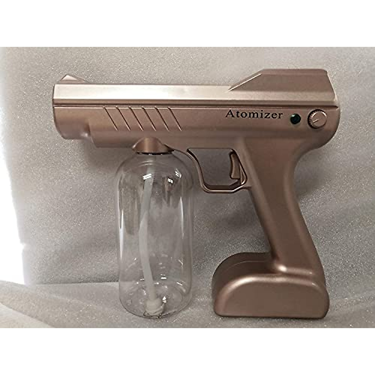 Lucasss Steam Gun, Handheld Rechargeable Nano Atomizer 27oz Large Capacity ULV Electric Sprayer Nozzle Adjustable Fogger for Home, Office, School or Garden
