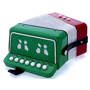 D'Luca G105-MEX Child Button Accordion Mexican Flag