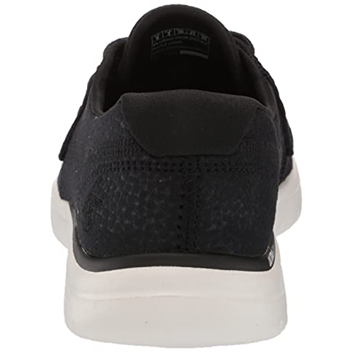 Skechers Womens Boat Shoe, Black ,7 medium US