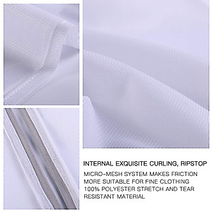 Kimmama Durable Fine Mesh Laundry Bags for Delicates,Small Size Lingerie Bags for Washing Delicates,Socks,Mask,10 x 12 Inches