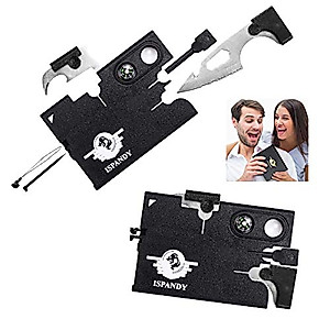 18 IN 1 Credit Card Multitool Survival Tool EDC Pocket Tool Set- Gifts for Fathers Men Gadgets Stocking Stuffers for Men…