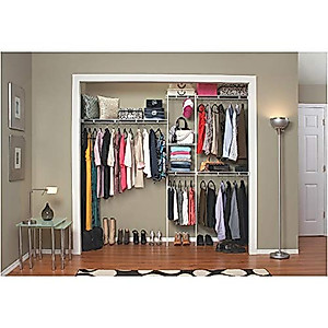 5 to 8-Ft. Shelf & Rod Closet Organizer Kit