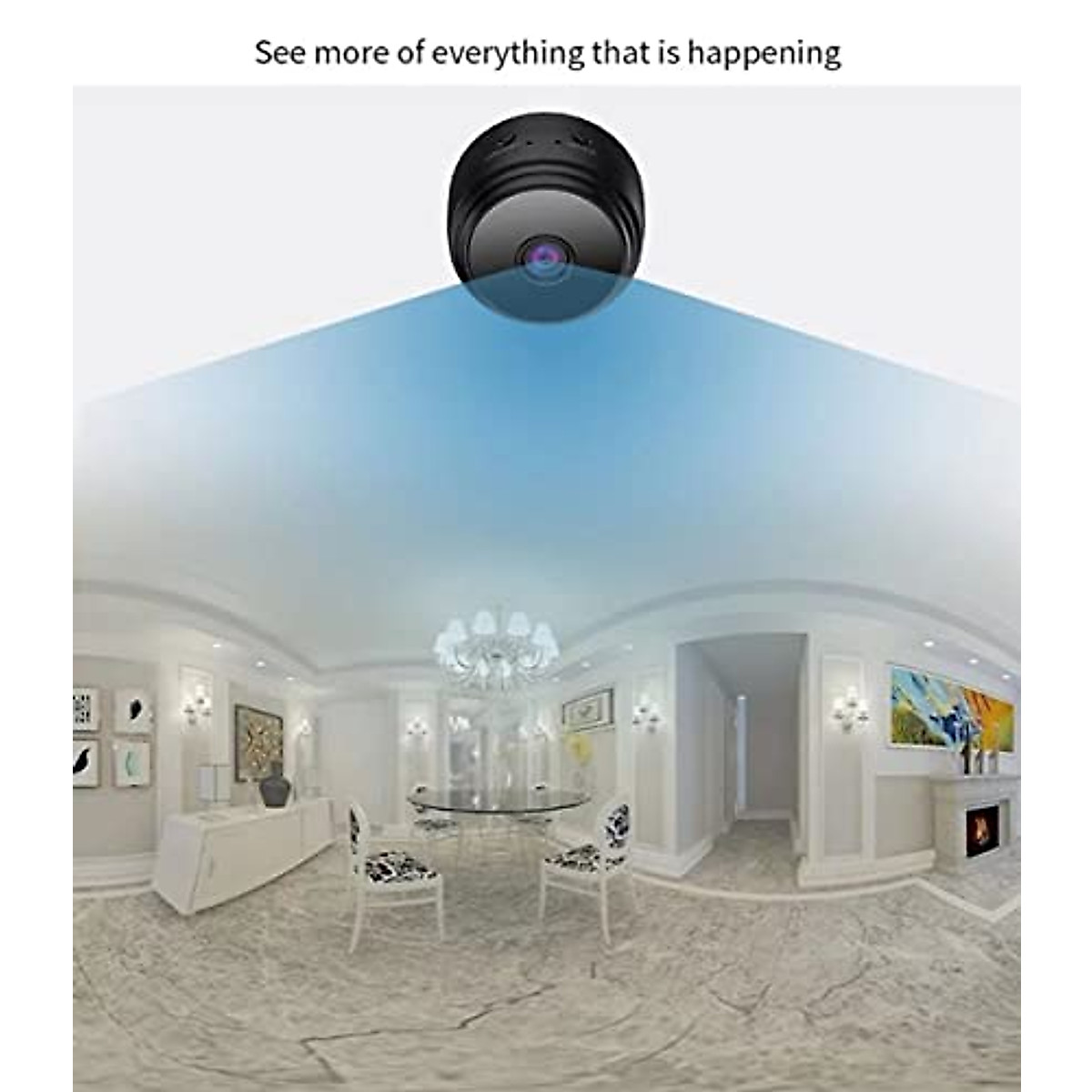 Baoyuteda Mini Spy Camera Wireless Hidden ,1080P WiFi Camera for Home Indoor Outdoor Security Nanny Cams