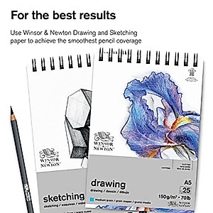 Winsor & Newton Studio Collection Artist Pencils, Sketching Pencils, Set of 6