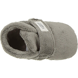UGG Kids' Bixbee and Lovey Ankle Boot, Charcoal, 2/3