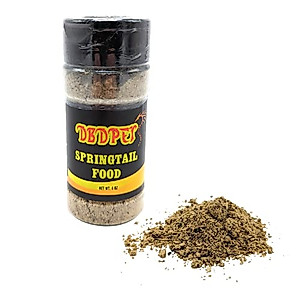 DBDPet Springtail Food (4oz Bottle) - Food for Springtail & Isopod Cultures - Explode Your Springtail Culture's Growth with Our Springtail Food