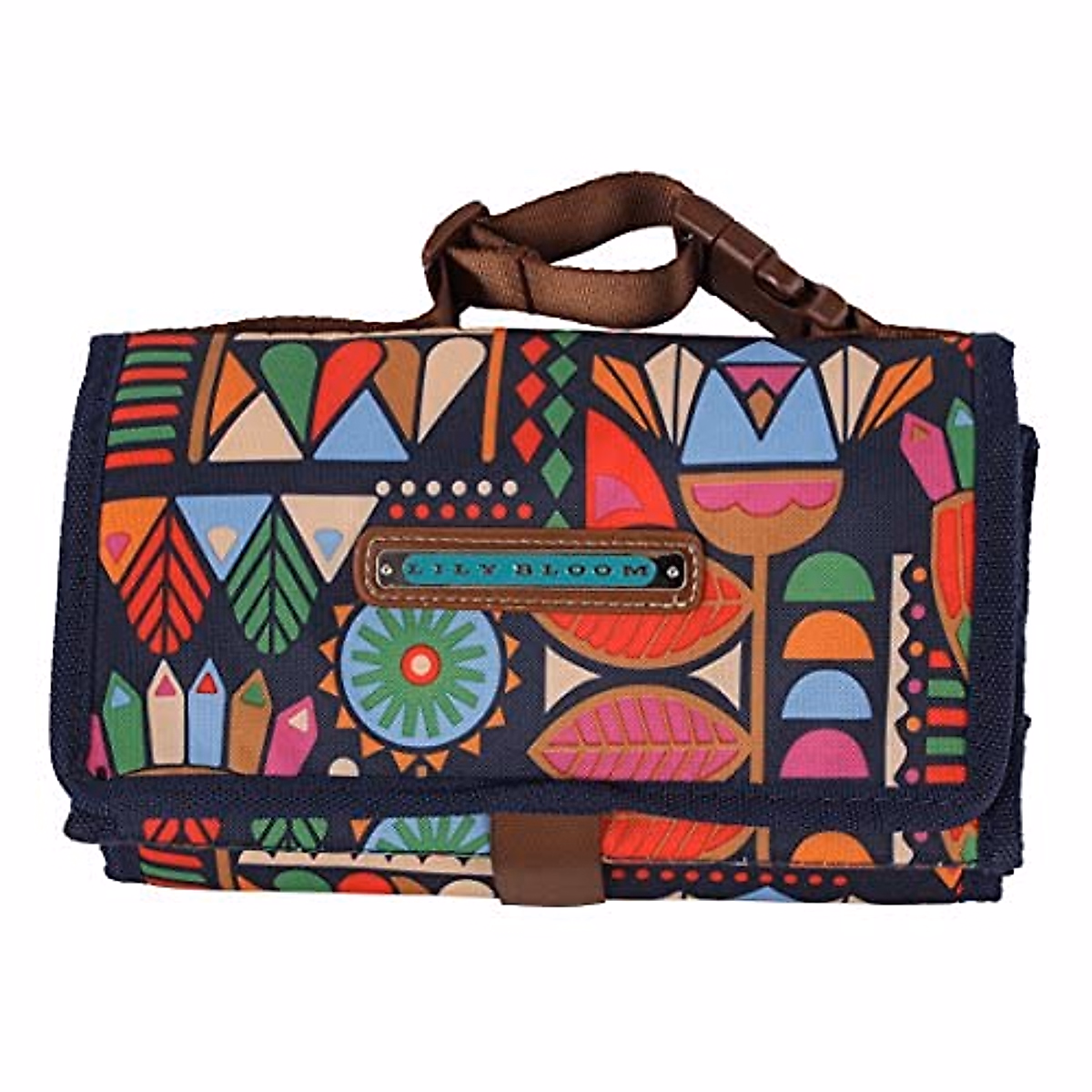 Lily Bloom Insulated Foldover Top Lunch Cooler/Tote Bag