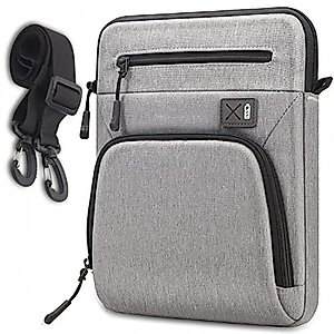 Tablet Sleeve Compatible with 11 Inch New iPad Pro,10.9 inch New iPad Air 4, 10.2 Inch iPad, Microsoft Surface Go, Samsung Galaxy Tab, Fit Magic Keyboard and Smart Keyboard Folio.(11 inch Grey)