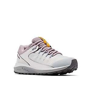 Columbia Women's Trailstorm Waterproof, Grey Ice/Shale Mauve, 9