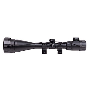 CenterPoint Optics LR620AORG2 Red/Green 6-20x50mm Illuminated Adjustable Objective Riflescope