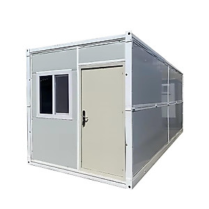 Folding Modular Container Home–2 Bedroom Design with Kitchen,Perfect for Temporary Office Spaces and Recreational Living in Various Environments