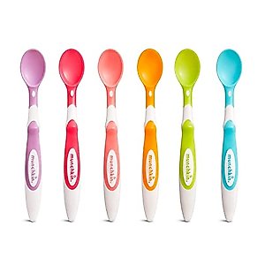 Munchkin Soft-Tip Infant Spoon, 6 Count