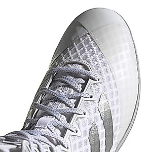 adidas Mat Wizard Hype White/Silver Wrestling Shoes 12