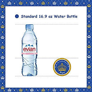 Royal Prince Thank You Stickers for Boy Baby Shower, Birthday Party Favors Supplies Gift Bag Box Decorations Blue Gold 42 Pack