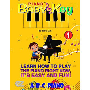 Piano BabyKey 1: Learn how to play the piano right now, it's easy and fun!
