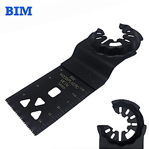 MTP Tm 10 Bi Metal/Fine Wood Blade Starlock Plus/Max Quick Release Universal Fit Multi Tool Oscillating Multitool Saw Blade for Bosch GOP 12V-28N 350QSL Q-star Fein Multimaster (2)