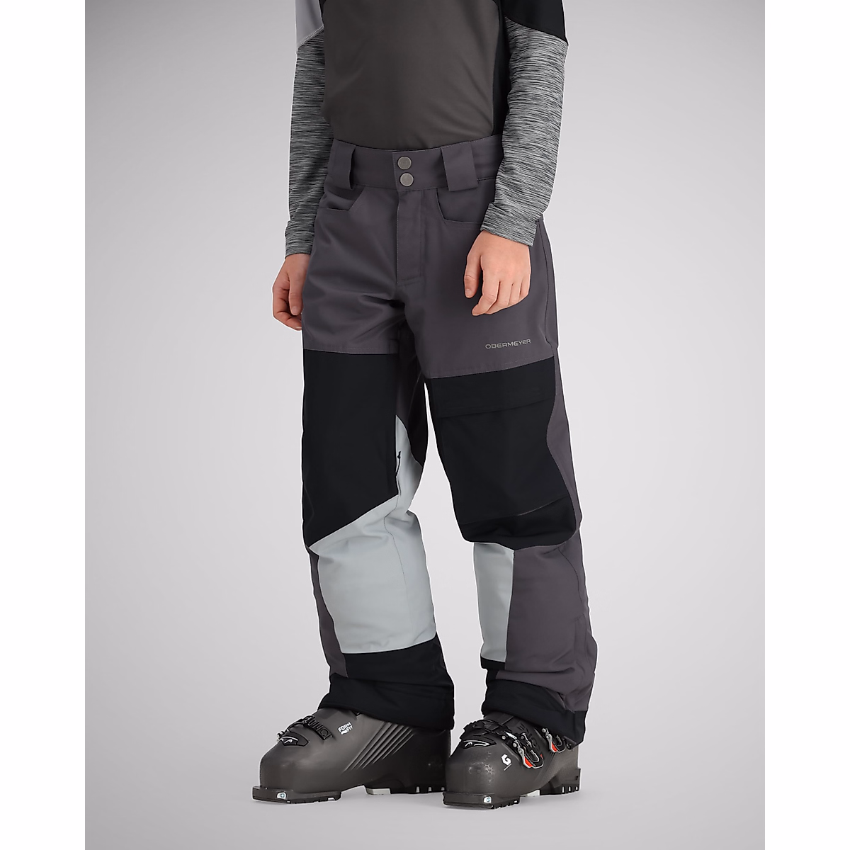 Obermeyer Teen Boys' Parker Pant Basalt L