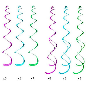 30 Pcs Llama Cactus Hanging Swirl Decorations Whole Llama Fun Llama Fiesta Baby Shower or Birthday Party Hanging Decor For Party Decoration Swirls