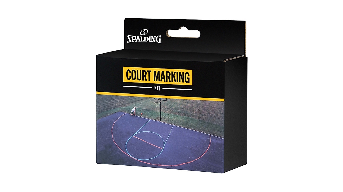 Spalding Basketball Court Marking Kit for Home Use