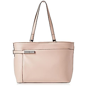 Calvin Klein Jade Tailored Tote, Rosewood,One Size