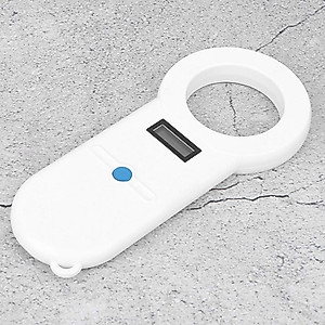 Pet Microchip Scanner, 134.2kHz Pet ID Scanner, Rechargeable Pet Tag Scanner IOS11784/IOS11785/FDX‑B, Universal RFID Animal Handheld Reader with OLED Display for Animal/Pets/Dogs/Cats/Pigs