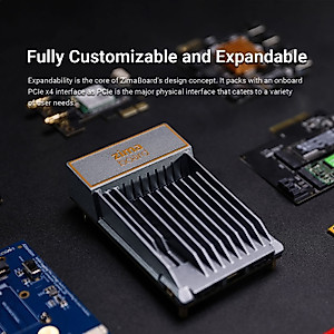 ZimaBoard 832 Single Board Server Router X86 Single Board Computer Personal Cloud Network Attached Storage 4K Media Server Dual Gigabit Gateway - PCIe x4 SATA 6.0 Gb/s for HDD/SSD