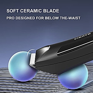 VINATO Electric Trimmer Tool Set - Body Hair Trimmer, Nose & Ear & Eyebrow Hair Trimmer, 5 Blades Double-Edged Safety Razor, Grooming Kit for Men, USB Recharge Dock, Fully Waterproof, Mens Gifts