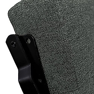 RecPro 38" Wall Mount Rollover Dinette Booth with Adjustable Legs (Fossil)