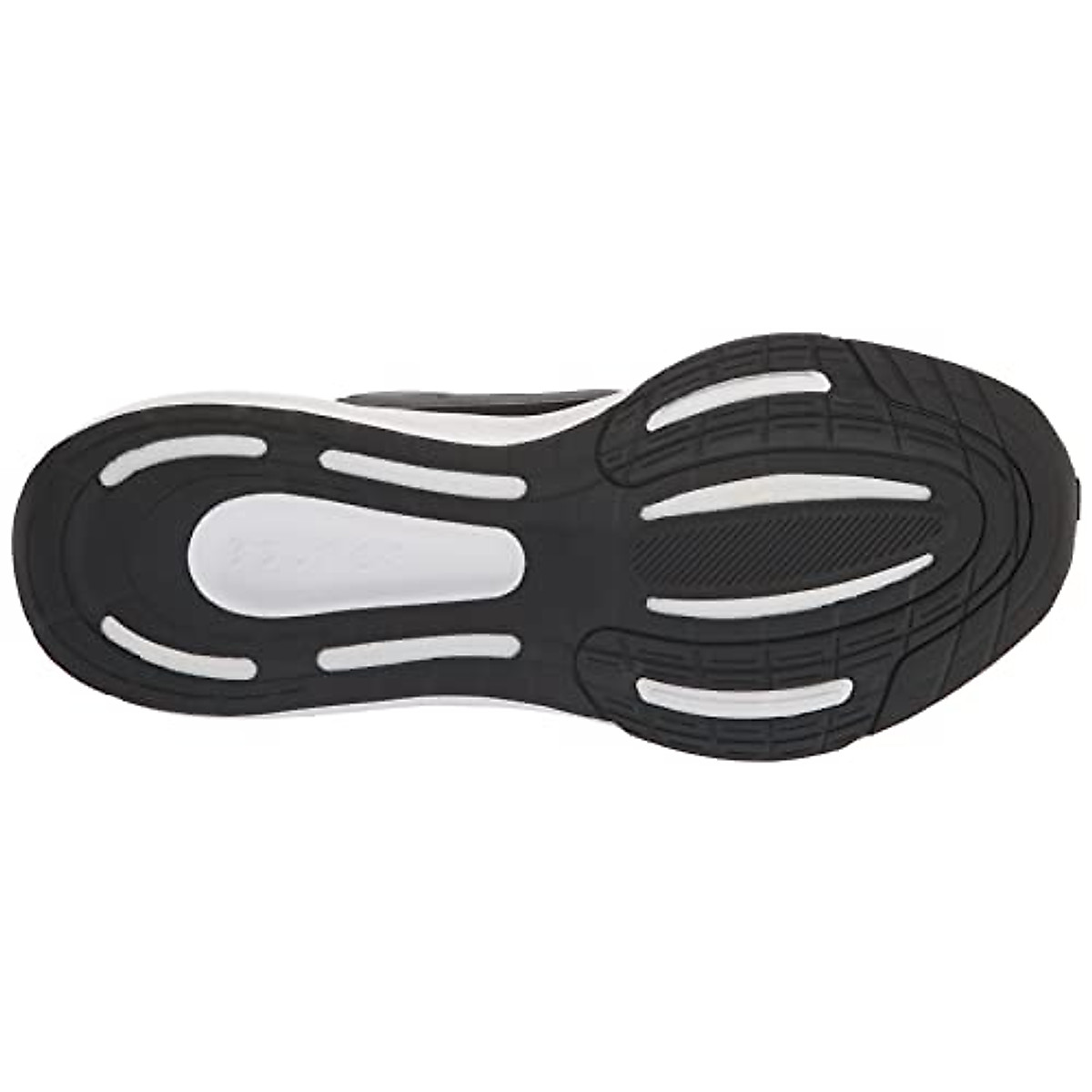 adidas Men's Ultrabounce Running Shoe, Black/White/Black (Wide), 9