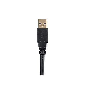 Monoprice Select Series USB 3.0 A to B Cable 1.5ft Compatible with Brother, HP, Canon, Lexmark, Epson, Dell, Xerox, Samsung and More!, Black (113746)