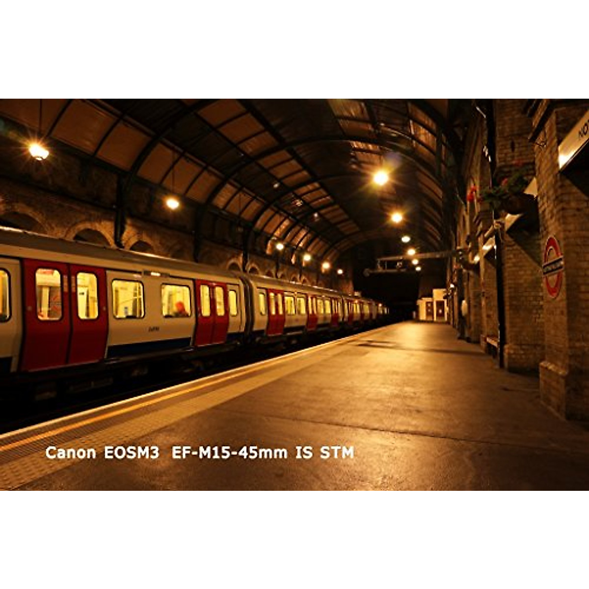 Canon EOS M3 24.2MP 1080P Wi-Fi Camera with EF-M 15-45mm is STEM Lens (White) International Version (No Warranty)