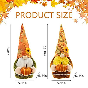 ROGENA Fall Decor Fall Decorations for Home Fall Gnomes Fall Decorations