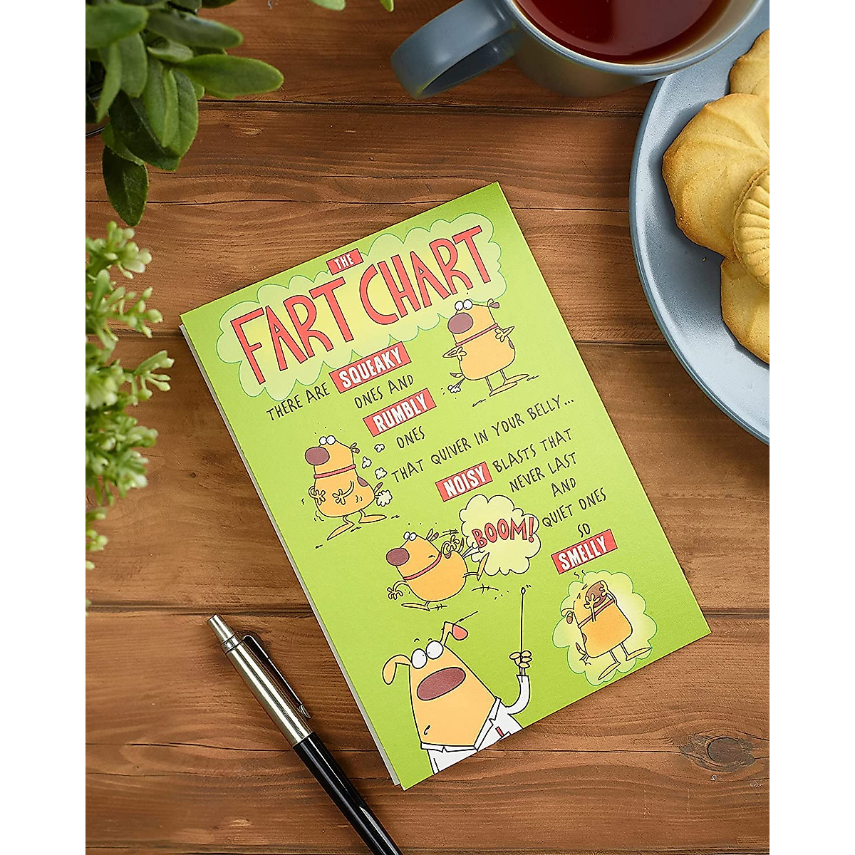 UK Greetings Birthday Card for Him/Friend - Funny Fart Design