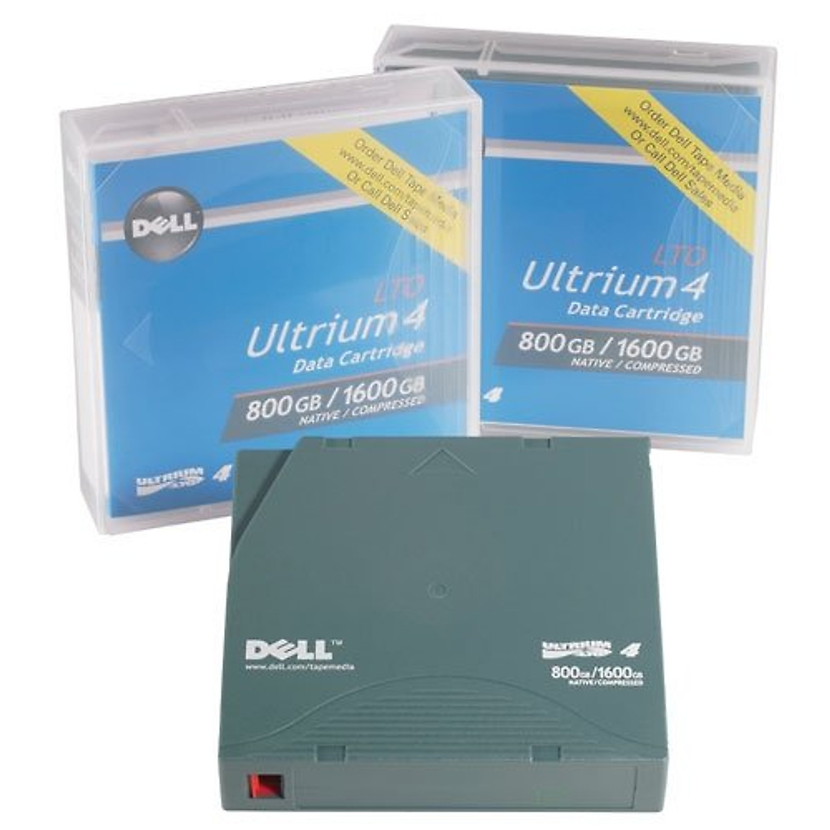 Dell LTO-4 Tape 341-4642 Ultrium-4 800GB/1.6TB Data Cartridge Tape (10 PK)