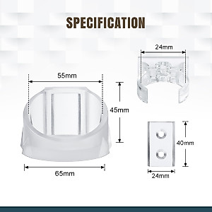 Lenink Clear Lightsaber Wall Mount, 1Pack Lightsaber Holder Rack Compatible with Galaxy’s Edge Lightsabers, Darth Revan Lightsaber, Darth Vader Sabers and Most Lightsaber