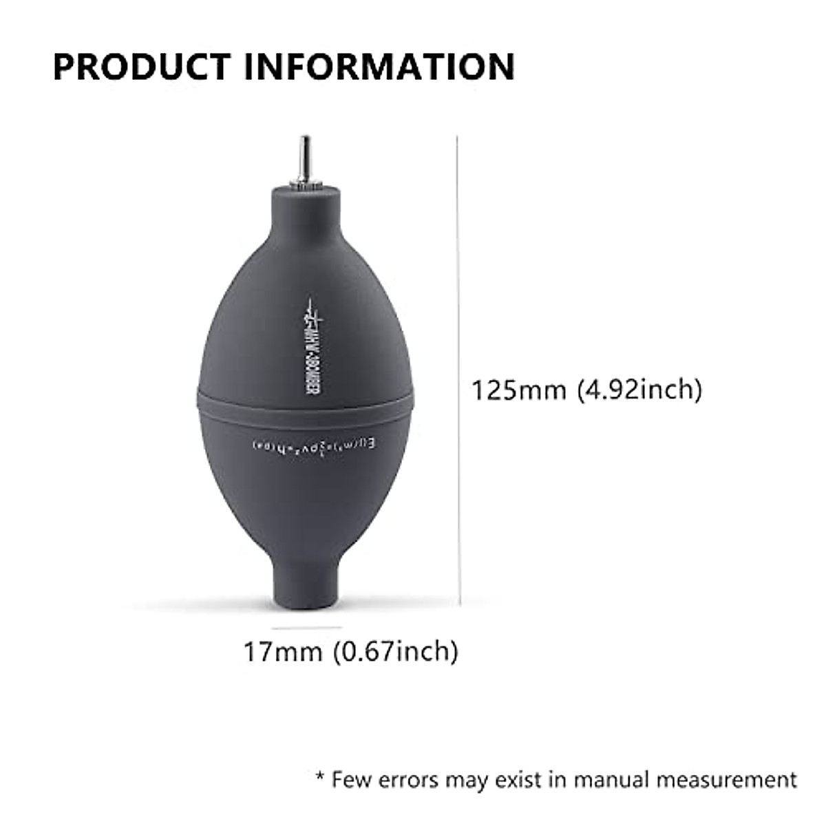 MHW-3BOMBER Air Blaster Coffee Grinder Cleaning Camera Dust Clean Blower Coffee Powder Air-Move Filter Cleaning Tool AB5820