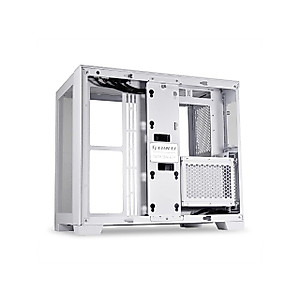 Lian-Li O11 Dynamic Mini ATX Mini-Tower Case, Snow White