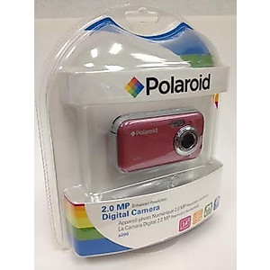 Polaroid CAA-200LC 2MP CMOS Digital Camera with 1.44-Inch LCD Display (Blue) (Discontinued by Manufacturer)