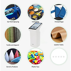 Digital Colorimeter 3.5in Touch Screen Color Difference Analyzer Color Tester for Chroma Sampling