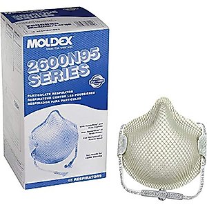 Moldex - Particulate Respiratros with handy Cushion and Full Cushion - size: Medium/Large