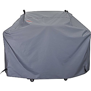 BroilPro Accessories Gas Grill Cover, Barbeque Grill Covers Weber, Holland, Jenn Air, Brinkman, Char Broil, Medium 58 x 23x 46 inches