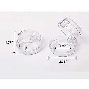 Gas Knob Covers,6-Packs Child Proof Stove Knob Safety Covers for Gas Stove,Universal Design