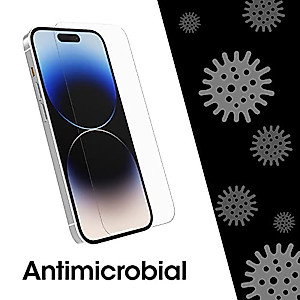 OtterBox ALPHA GLASS SERIES ANTIMICROBIAL Screen Protector for iPhone 14 Pro Max (ONLY)