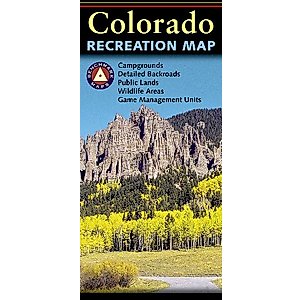 Colorado Recreation Map (Benchmark Maps)
